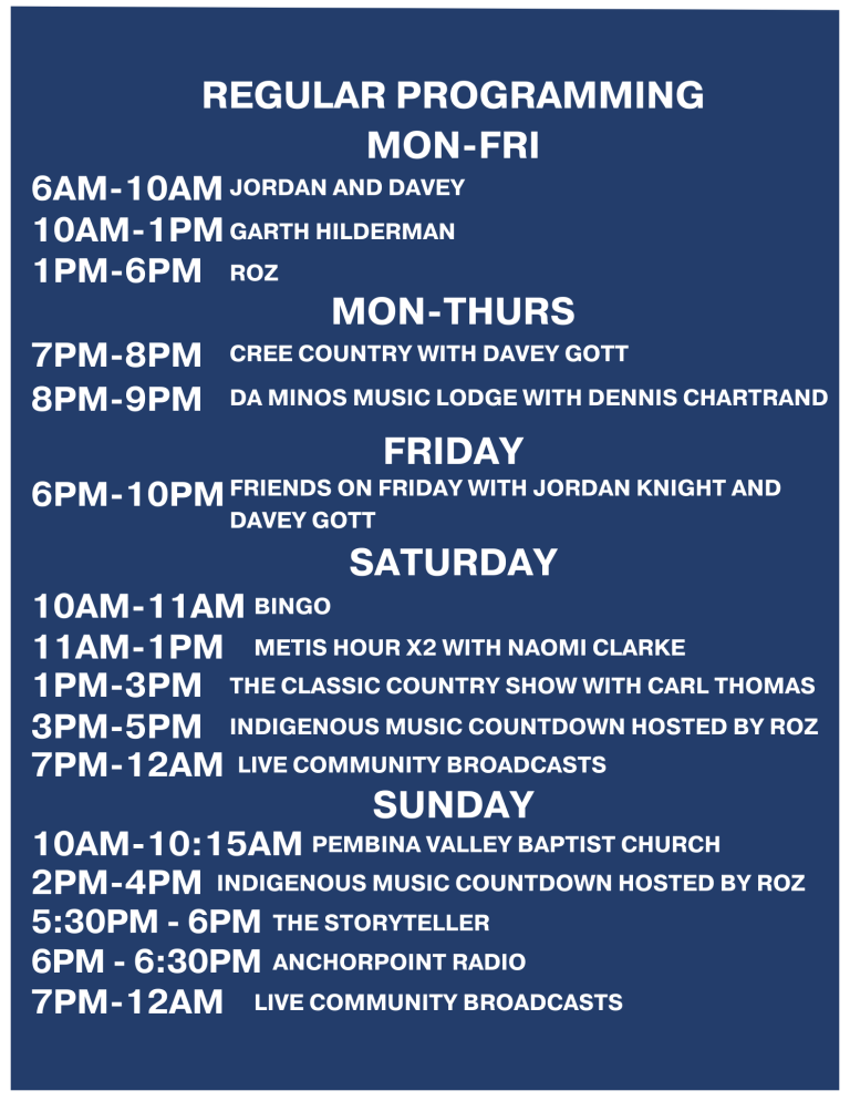 Program Guide - NCI FM