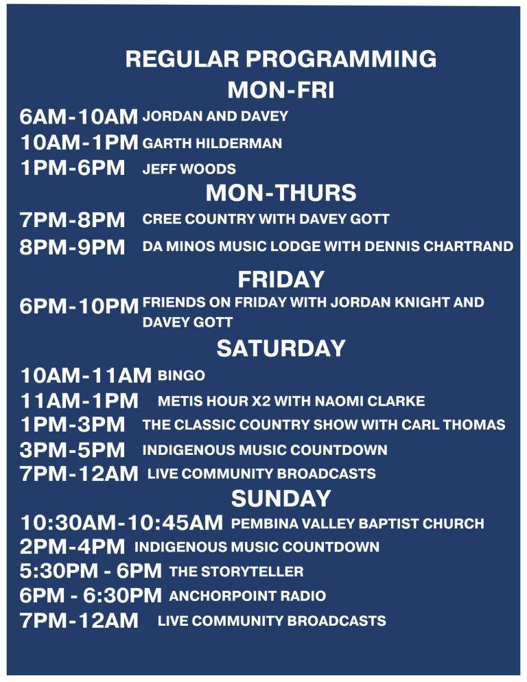 Program Guide - NCI FM